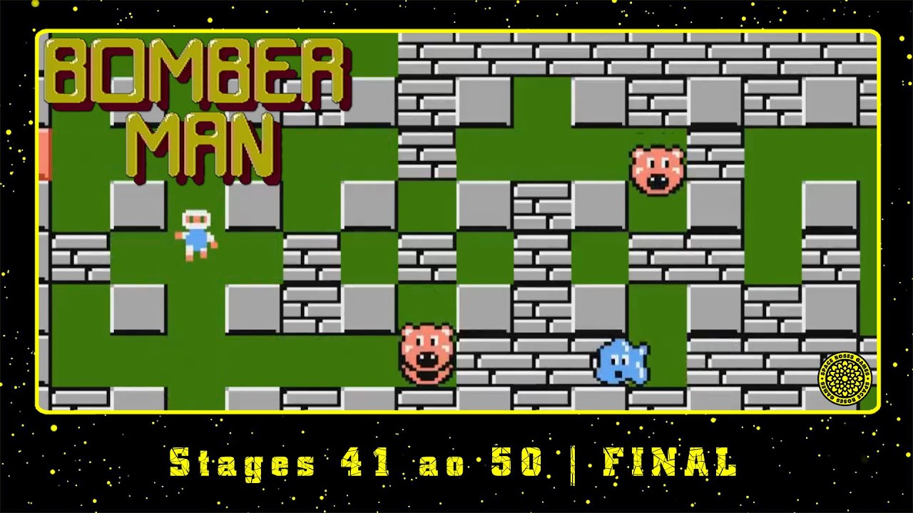 Bomberman (NES) Stages 41 ao 50 | FINAL - YouTube