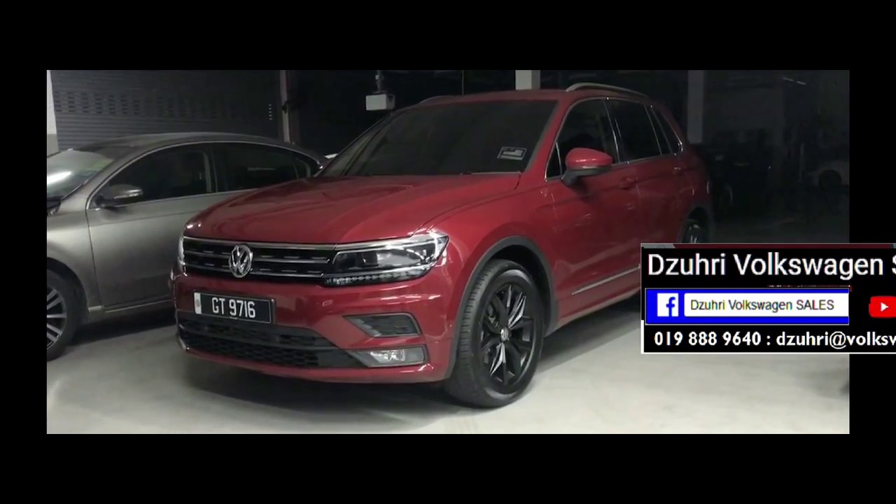 Tiguan 1.4 TSI Highline Ruby Red makeover - YouTube