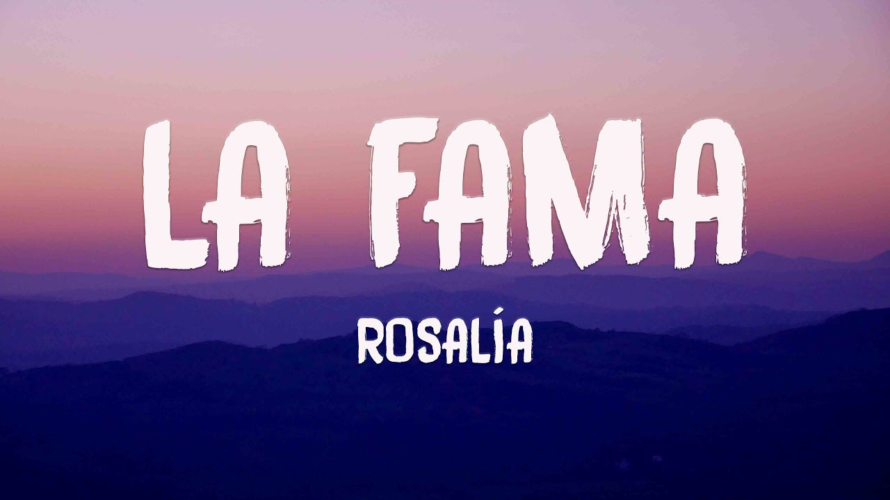 LA FAMA ft. The Weeknd - ROSALÍA (Lyrics) 🦭 - YouTube