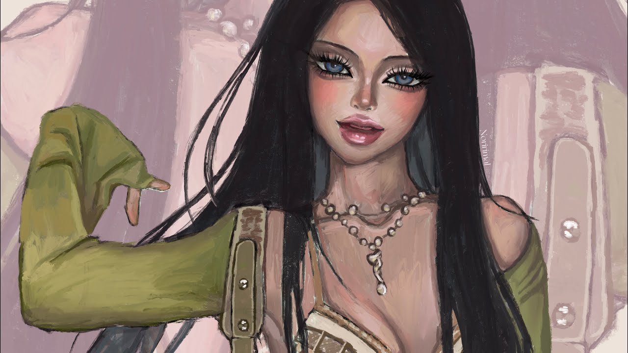 Drawing Influencers from TikTok - speed paint - YouTube