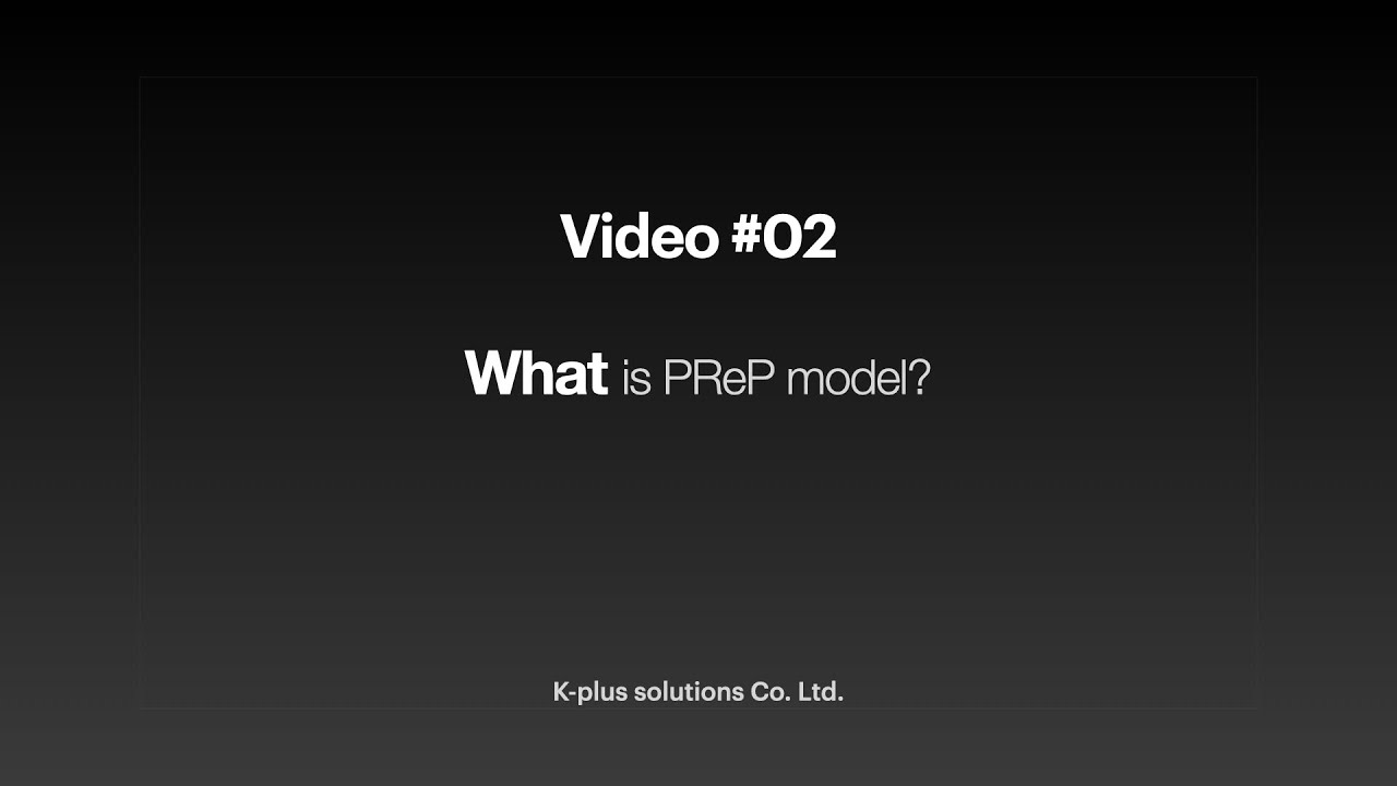 What is PReP model - YouTube