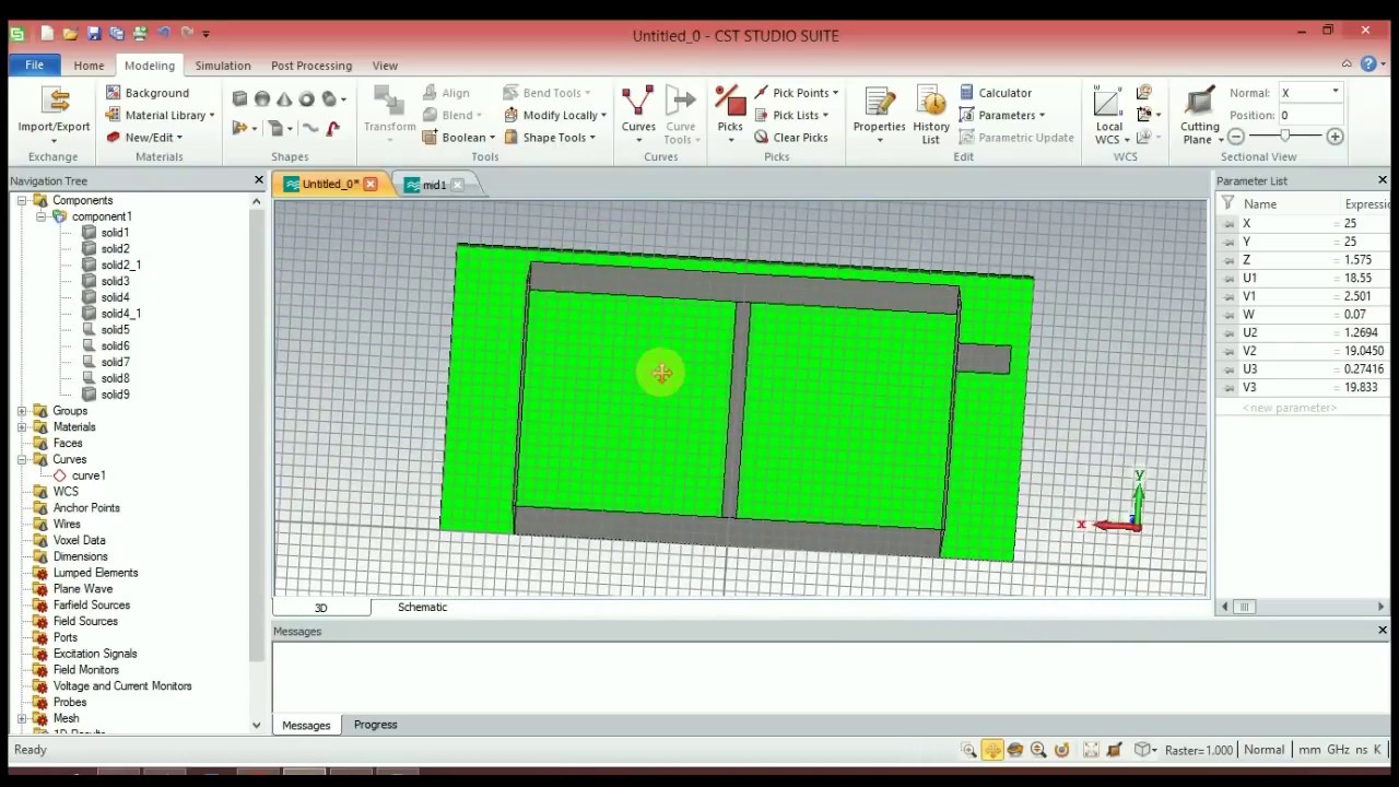 Design of a microstrip branchline coupler on CST - YouTube