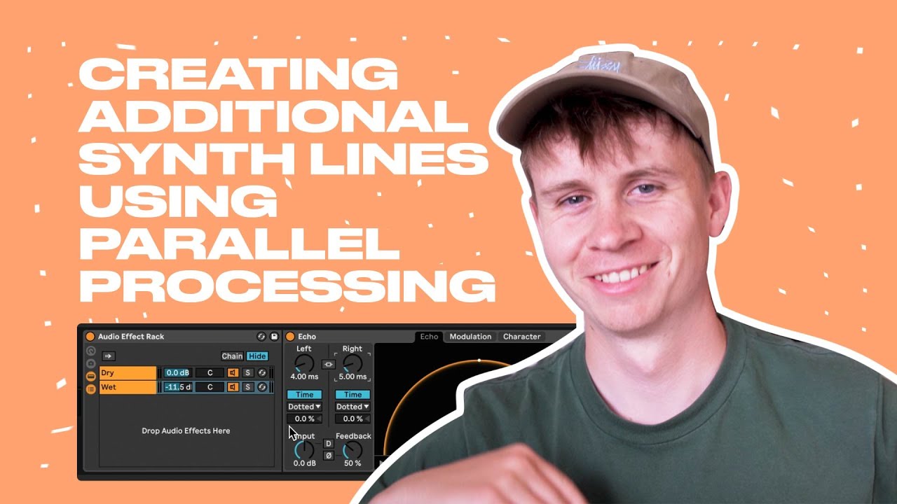 How to create two unique elements with one synth line (Parallel ...