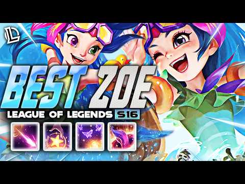 ZOE MONTAGE #25 - BEST ZOE | Ez LoL Plays