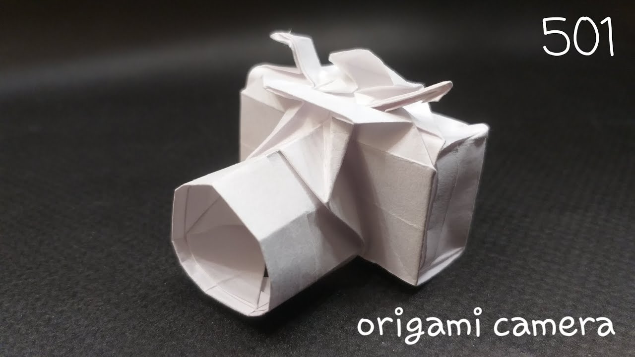 Орігамі фотоапарат origami camera - YouTube
