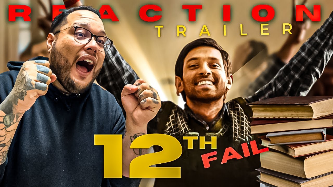 12th Fail / TRAILER REACTION | A Tale Of Triumph | Vidhu Vinod Chopra ...