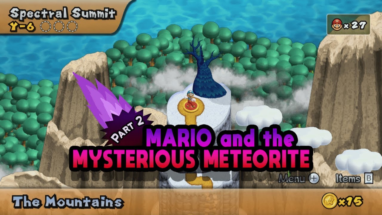 Mario and the Mysterious Meteorite [V2.0.0] #3 Walkthrough 100% - YouTube