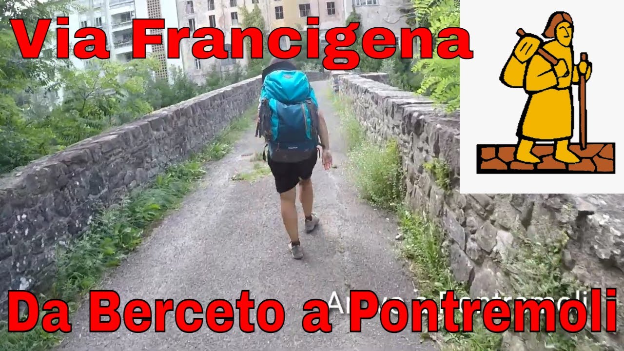 Via Francigena 10: da Berceto a Pontremoli - YouTube