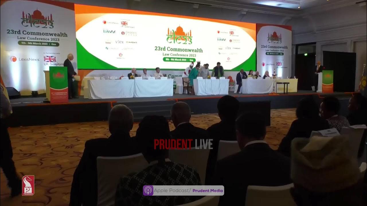 Inauguration of 23rd Commonwealth Law Conference | Live | Prudent ...