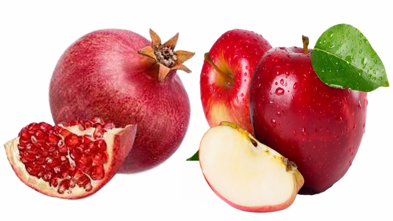 Pomegranate mix Apple , Banana and you will thank me ~ simple recipe ...