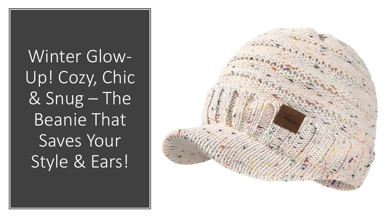 Winter Glow-Up! Cozy, Chic & Snug – The Beanie That Saves Your Style ...