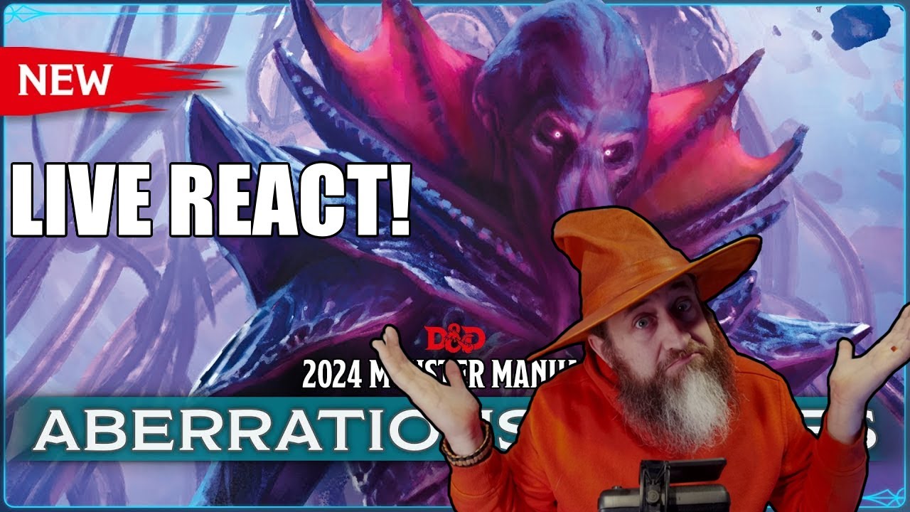 2024 Aberrations & Oozes (Monster Manual) Live React | Nerd Immersion - YouTube