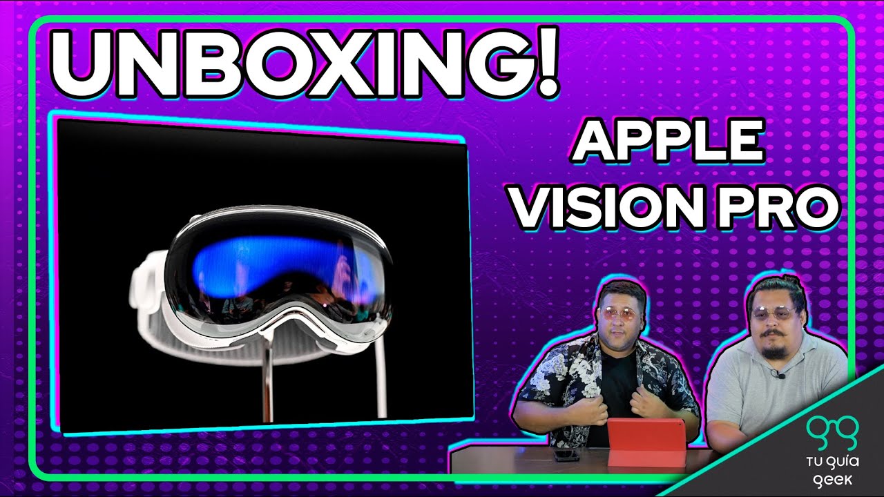El primer unboxing de las Apple visionPRO - YouTube