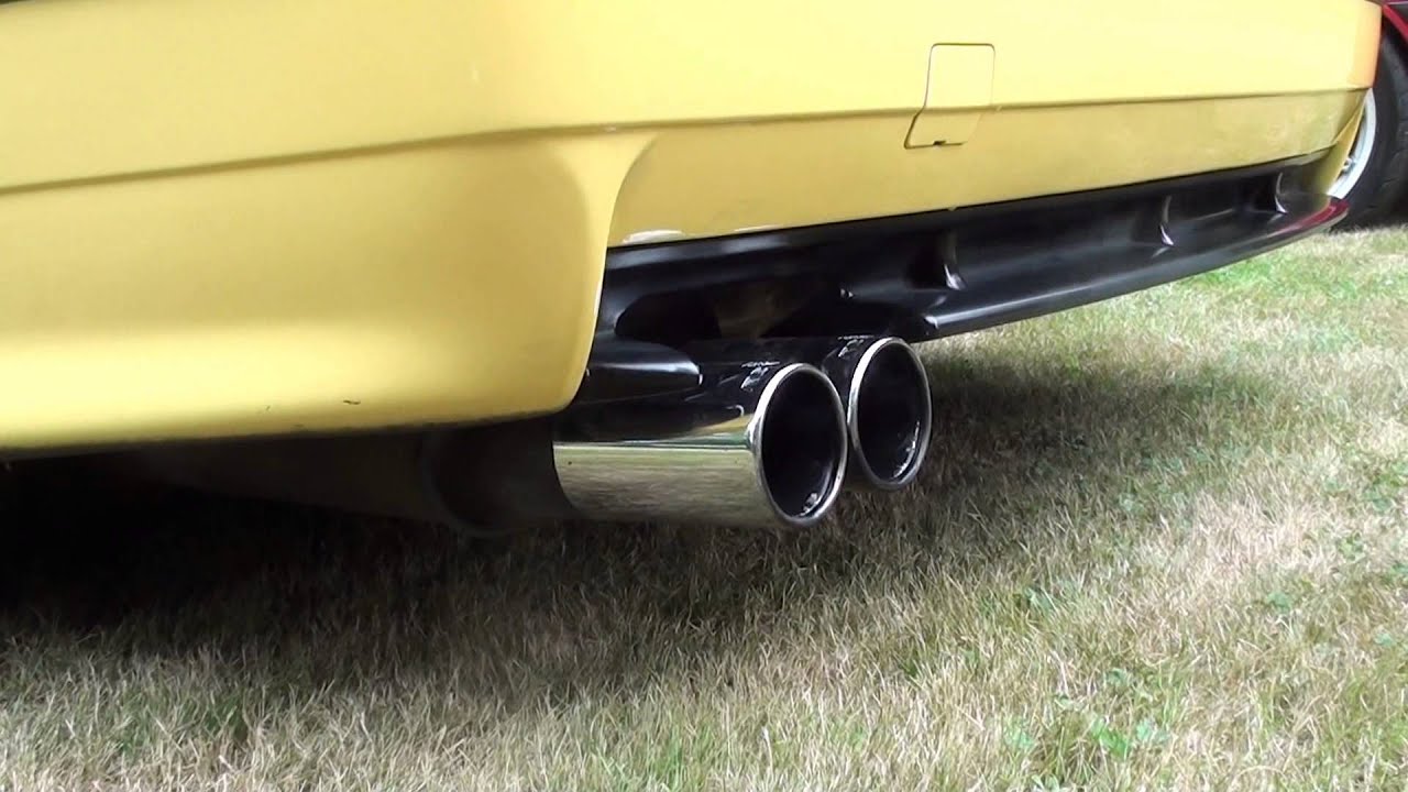 E36 Remus Exhaust - YouTube