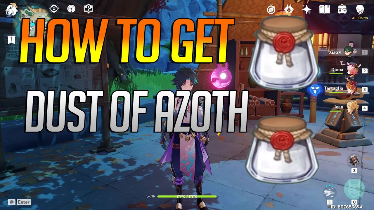 How To Get Dust Of Azoth To Exchange Your Material !!! - YouTube