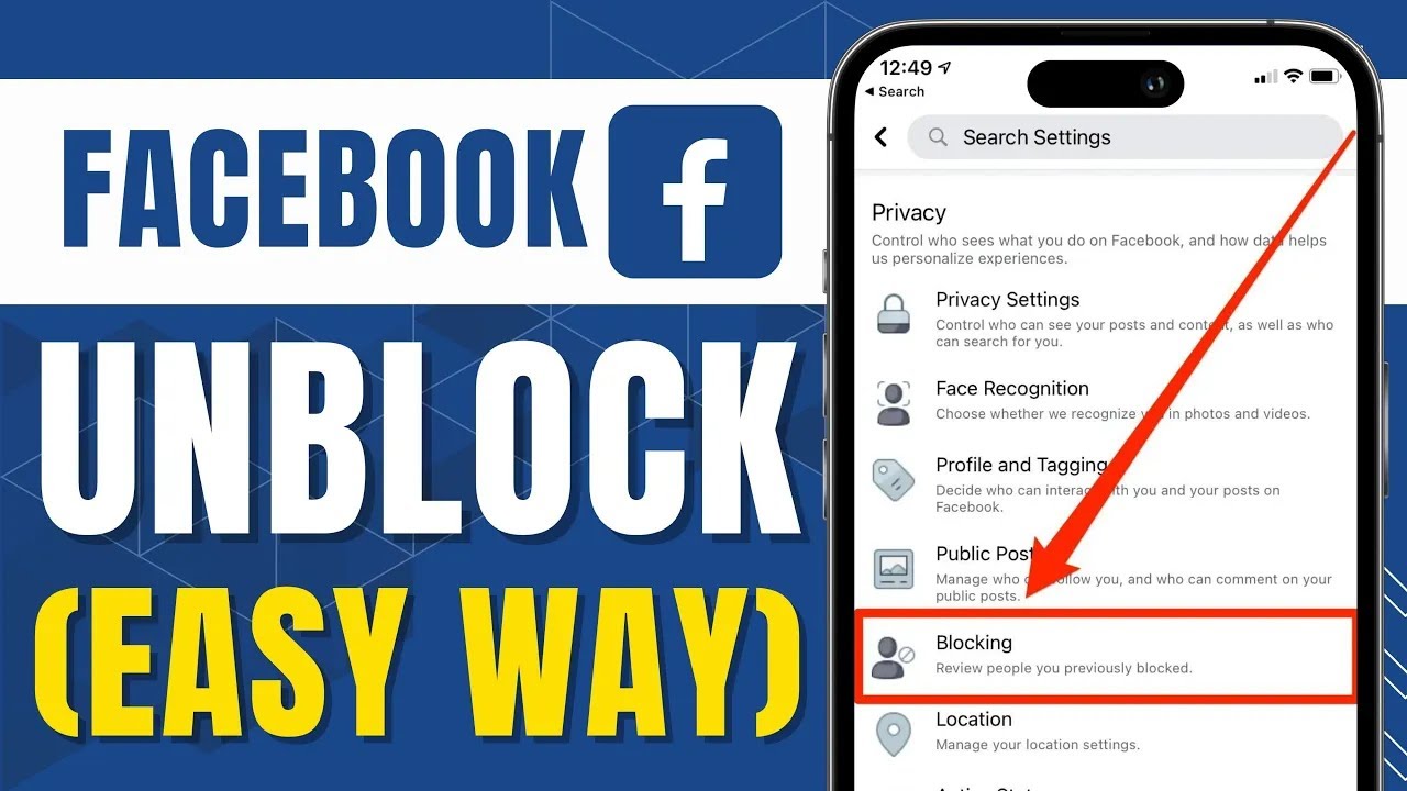 How to Unblock on Facebook Updated - YouTube