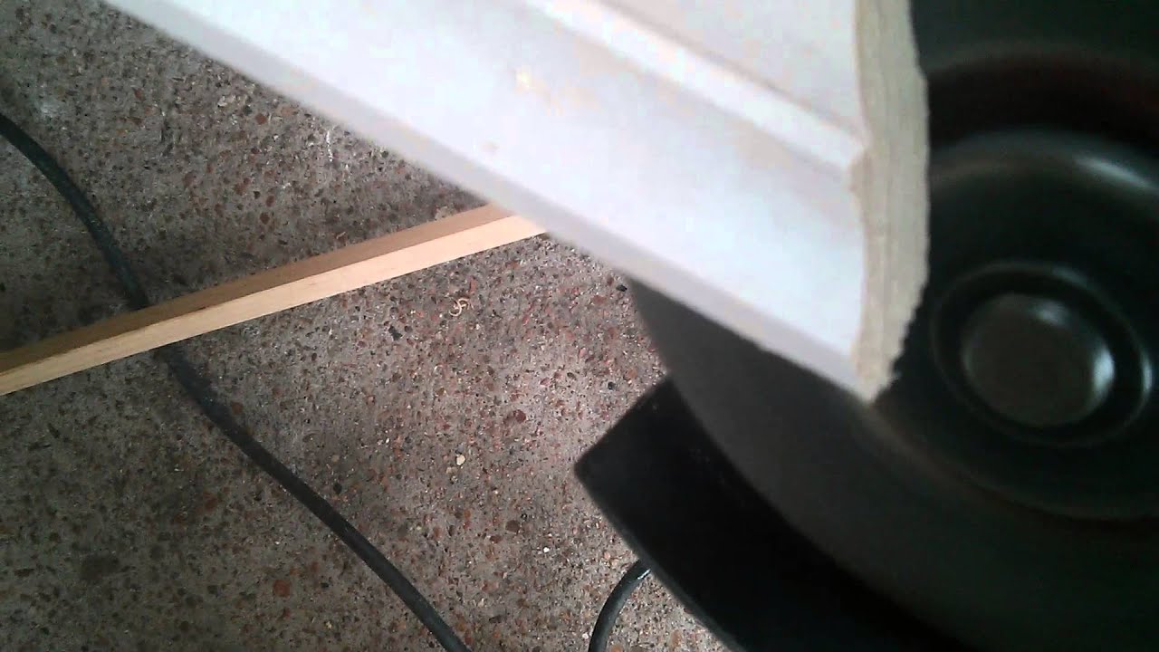 Coping with an angle grinder - YouTube