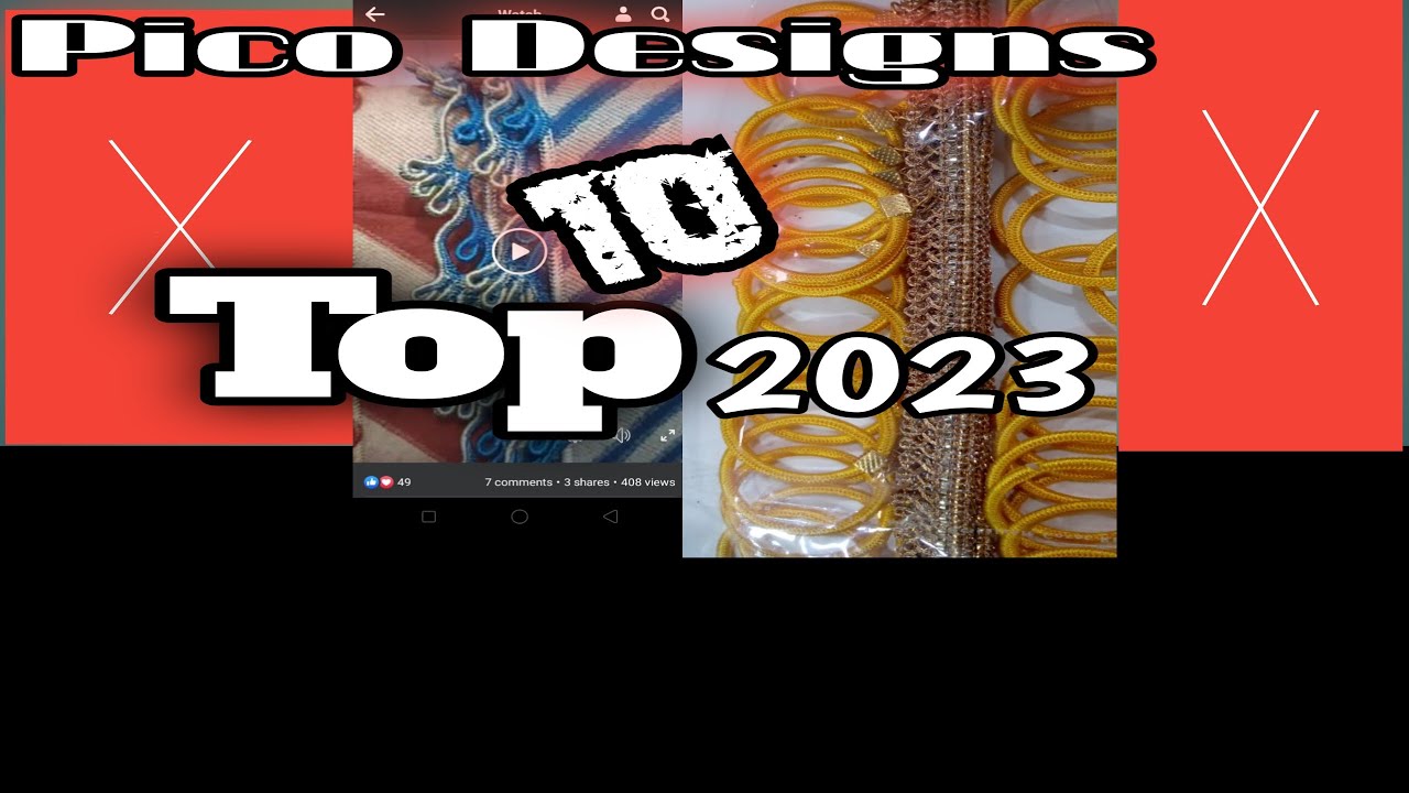 New Pico designs 2023(Top10) | New Duppatta Peko Design | latest Pico ...