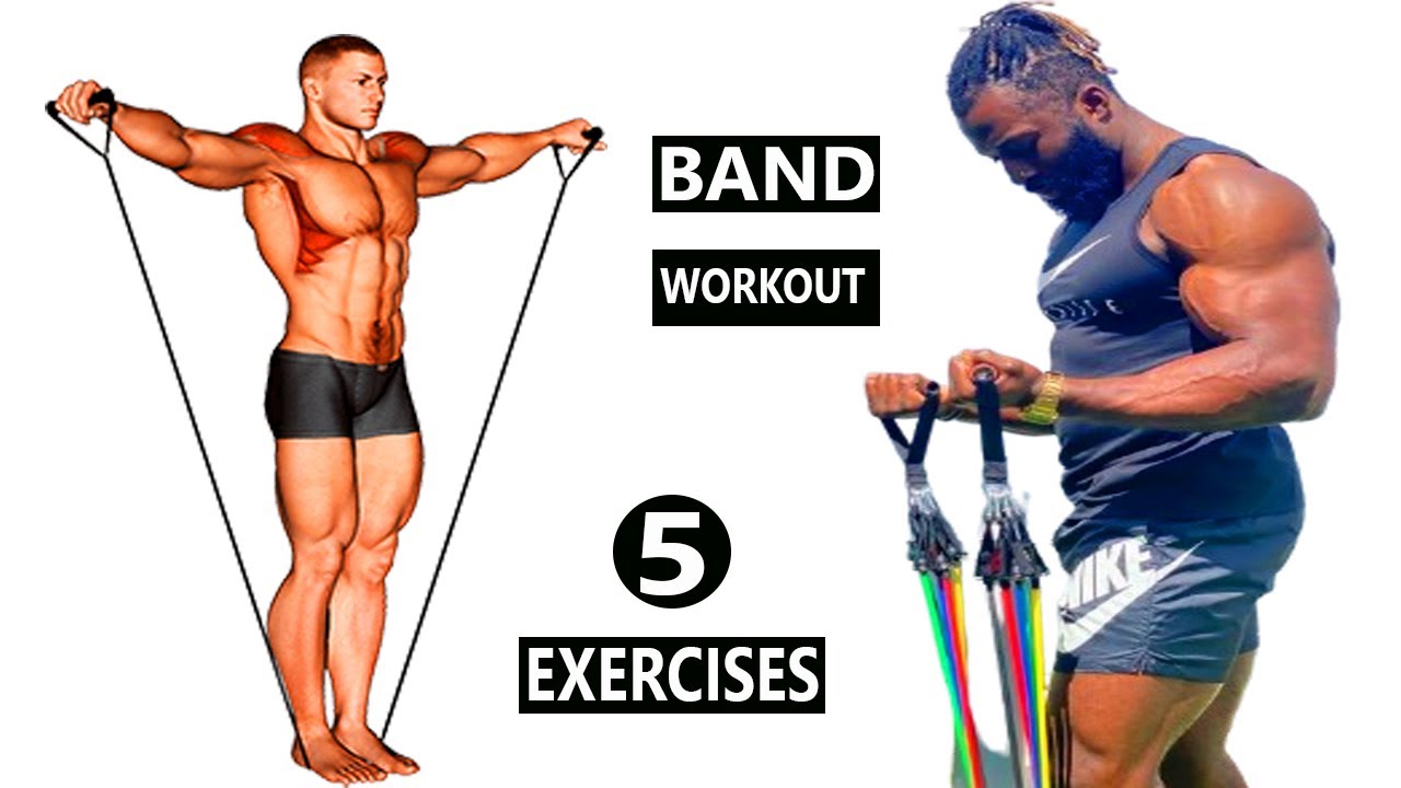 Transform Your Body at Home: 5 Resistance Band Exercises | Ejercicio ...