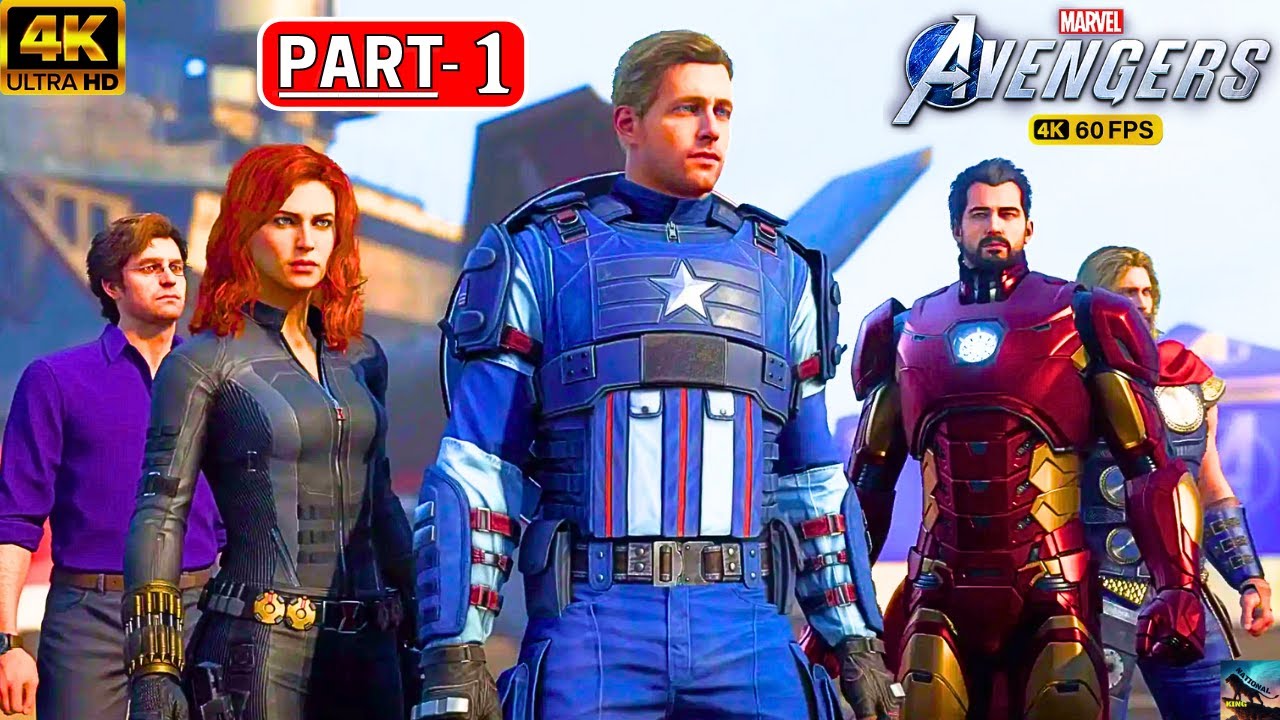 MARVEL'S AVENGERS PC Gameplay Walkthrough Part 1 [ 4K 60FPS PC ] - No ...