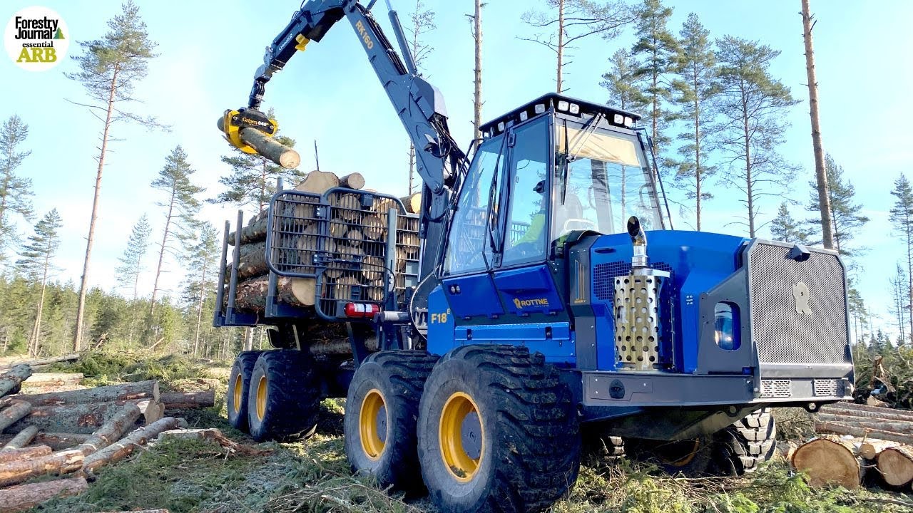 Rottne promises 'extensive improvements' with new E-Cabin - YouTube