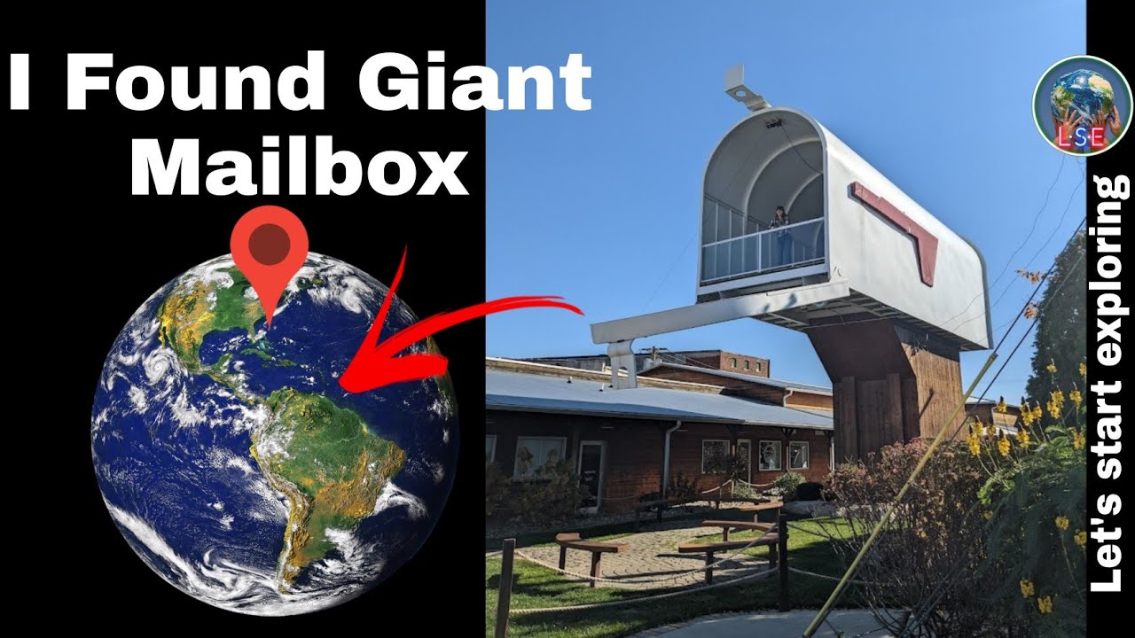I Found World's Largest Mailbox📪 on Google Earth🤯😱 - YouTube