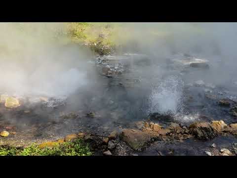 Pong Dueat Hot Spring, Geysers - YouTube