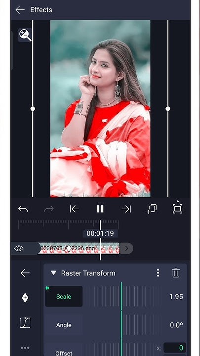 How To use Raster effect in alight motion | alight motion video editing #alightmotion #tutorial ...