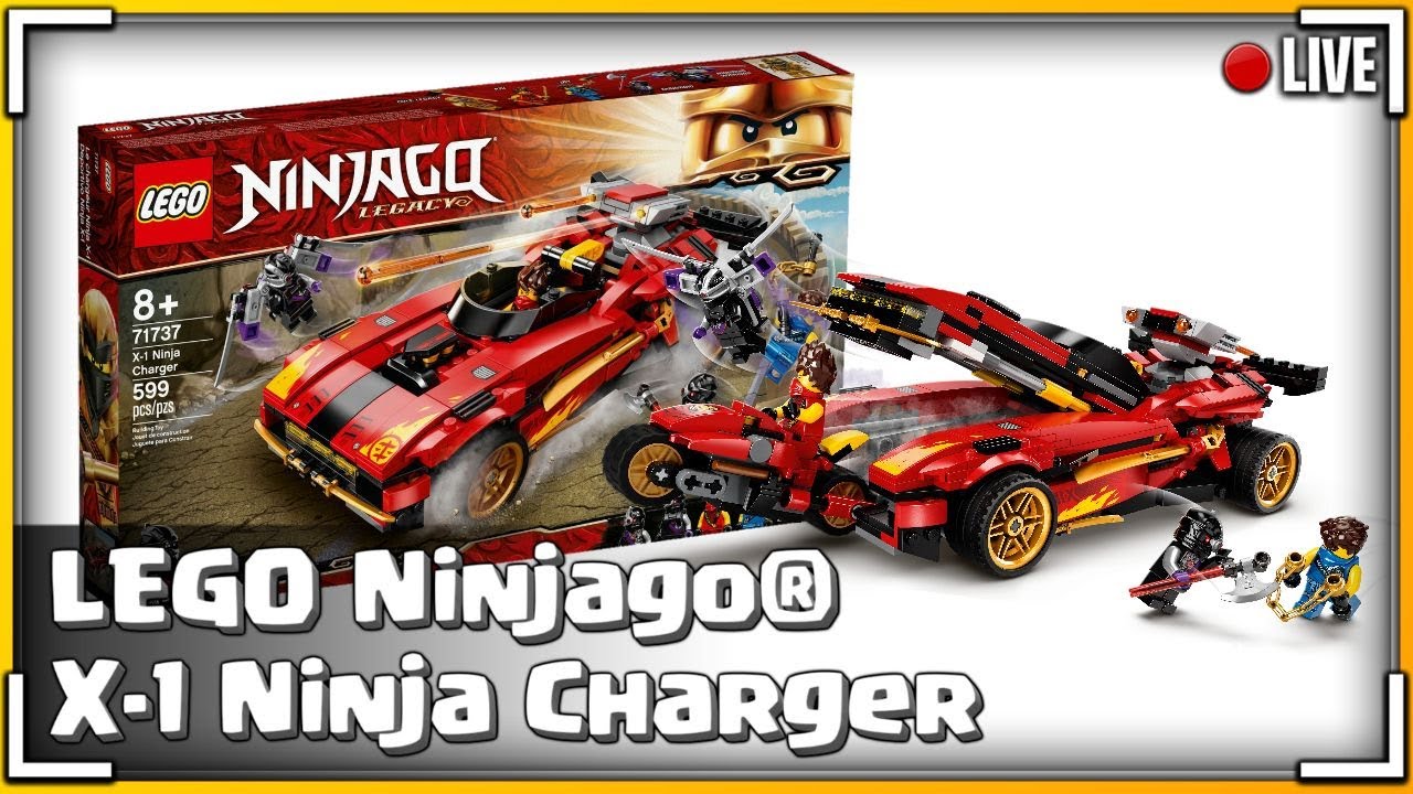 🔴 LEGO Ninjago®: Legacy - LE CHARGEUR NINJA X-1 🚘🔥 "SAISON 3" | Set ...