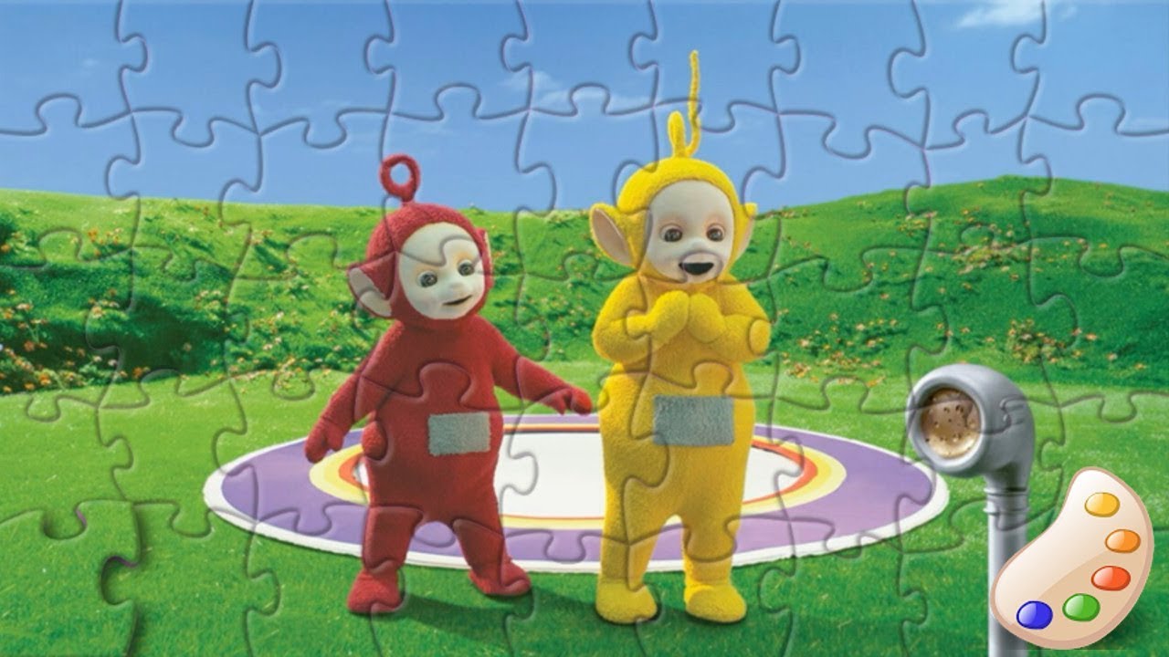 Cbeebies Teletubbies Lala Po Kids Fun Kids Puzzle - YouTube