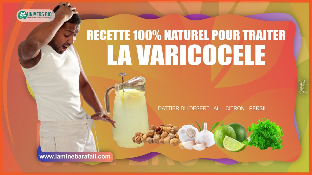Recette pour traiter la varicocele - YouTube