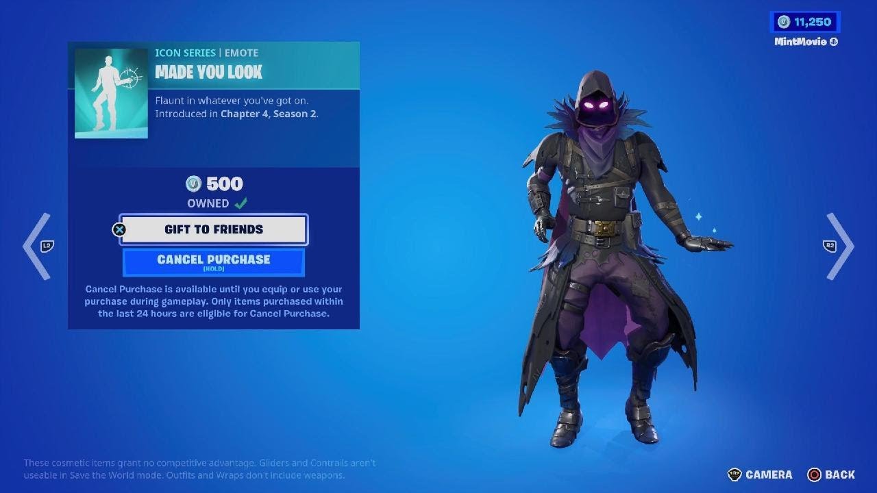 Fortnite | "Made You Look" emote 🕺 - YouTube