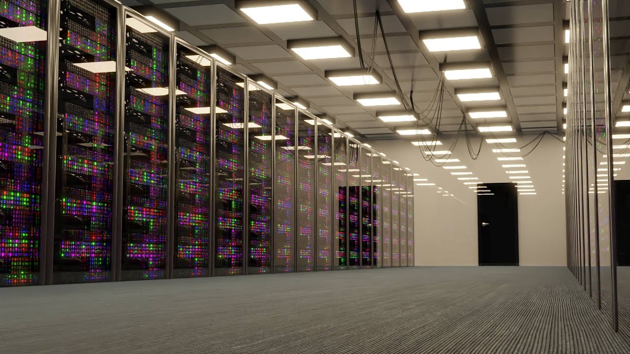[Blender] Server Room - YouTube