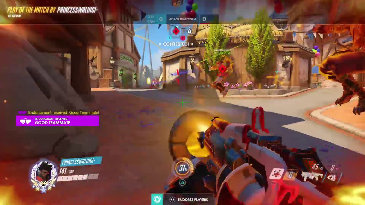 Overwatch - Competitive Open Queue - (PS4 Pro) - YouTube