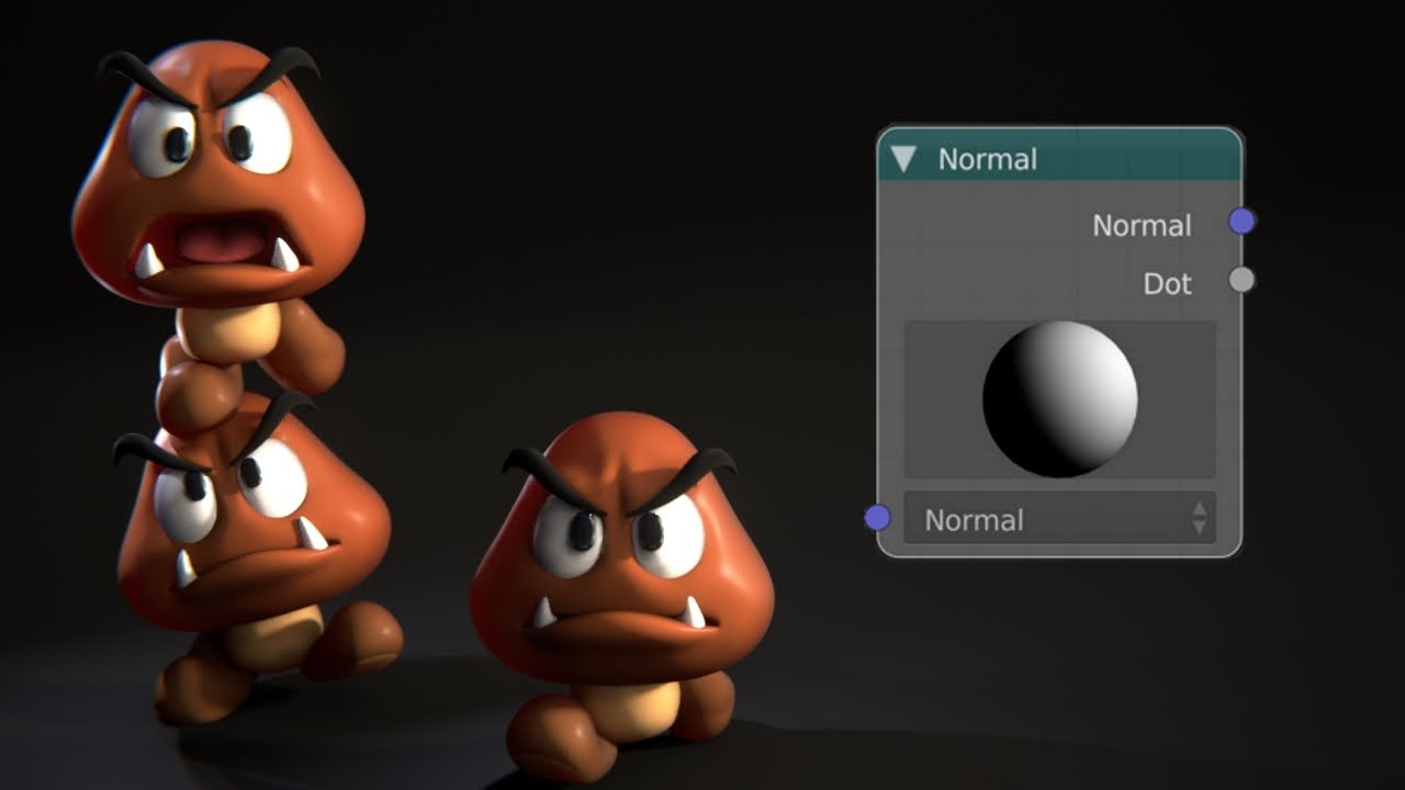 Blender Quick Tip: Using Normals to Add Light to your Renders - YouTube