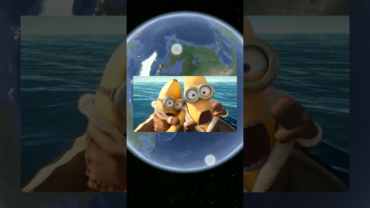 Found Minions Ghost Google earth and Google #shorts #minions - YouTube