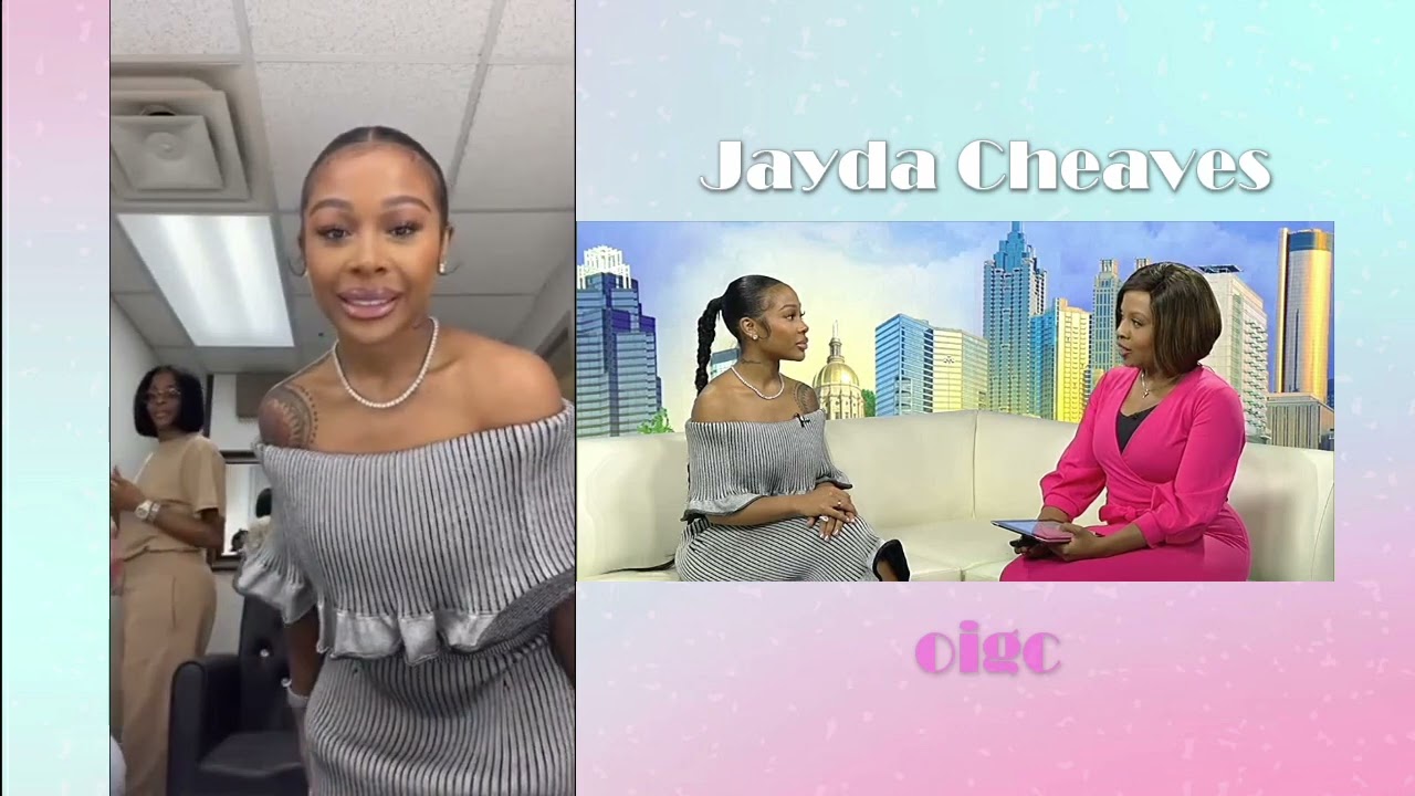 Jayda Cheaves Was on The Morning News Today - YouTube