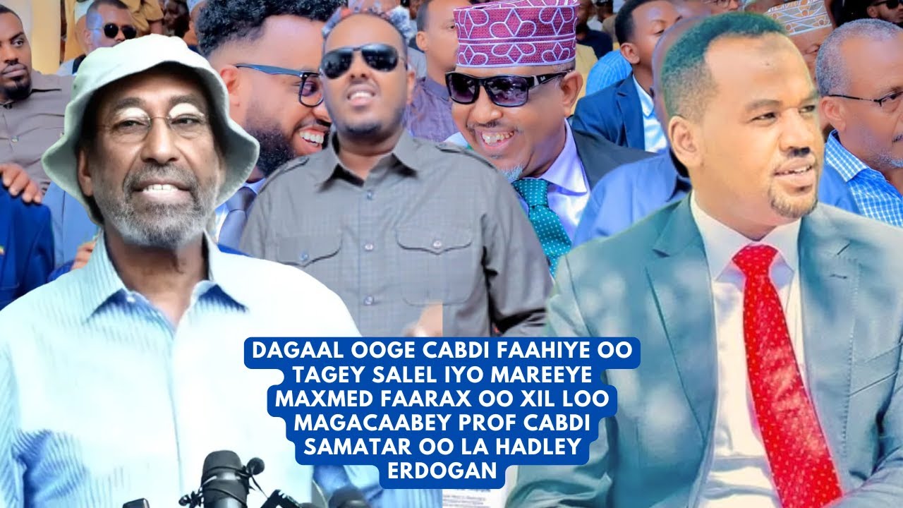 DAGAAL OOGE CABDI FAAHIYE OO TAGEY SALAL HADALKII PROF CABDI SAMATAR OO ...