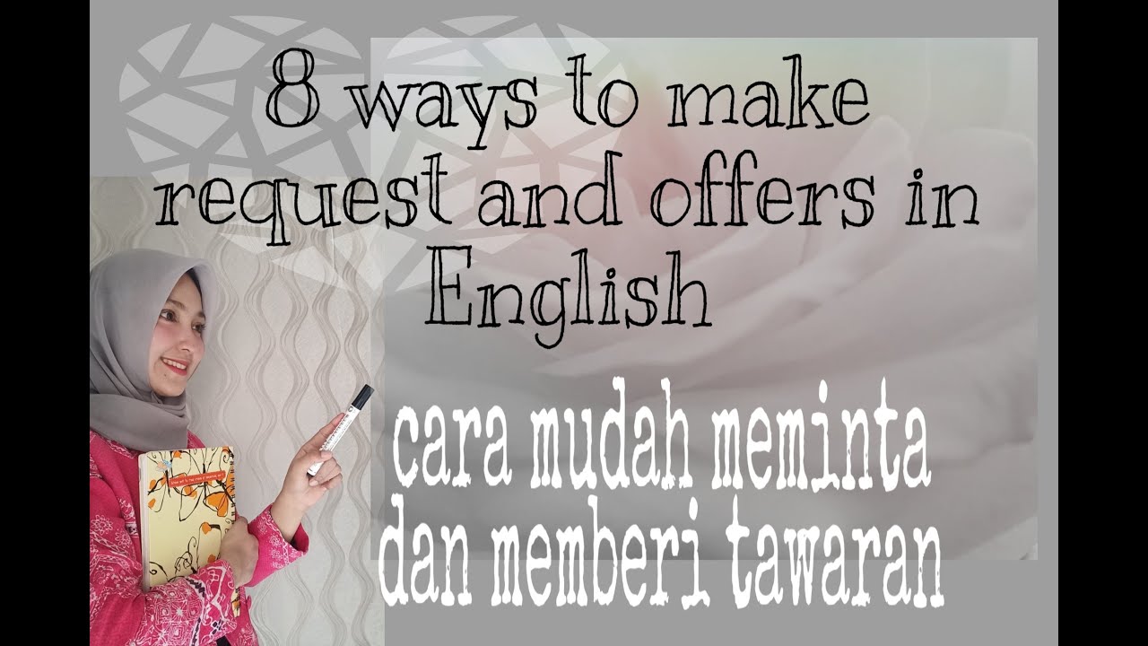 How to make Request or Offers in English - YouTube