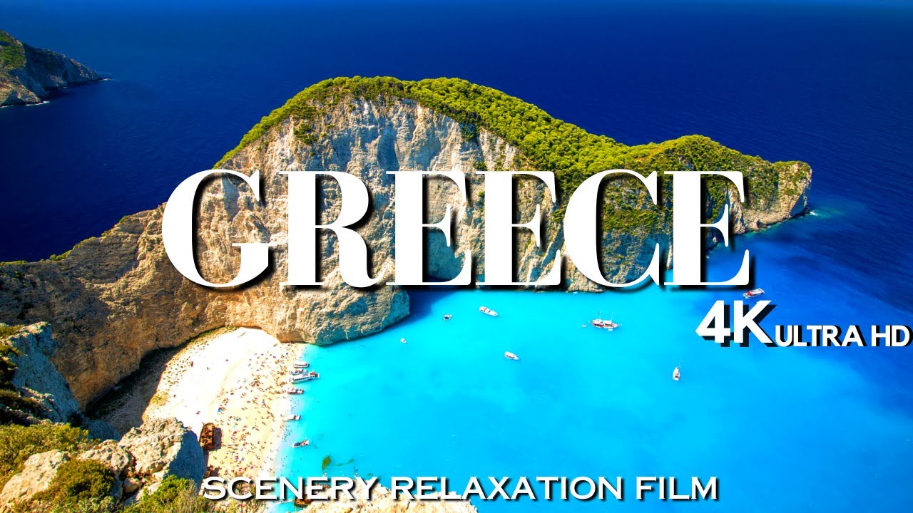 Greece in 4K Ultra HD HDR (60FPS)|The Land of the Greeks #calmingmusic ...