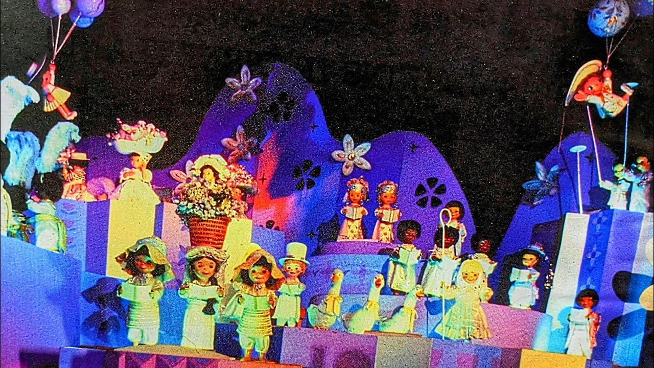 "it's a small world" Disneyland John Debney Welcome/Finale/Goodbye audio 16 minute loop (1993 ...