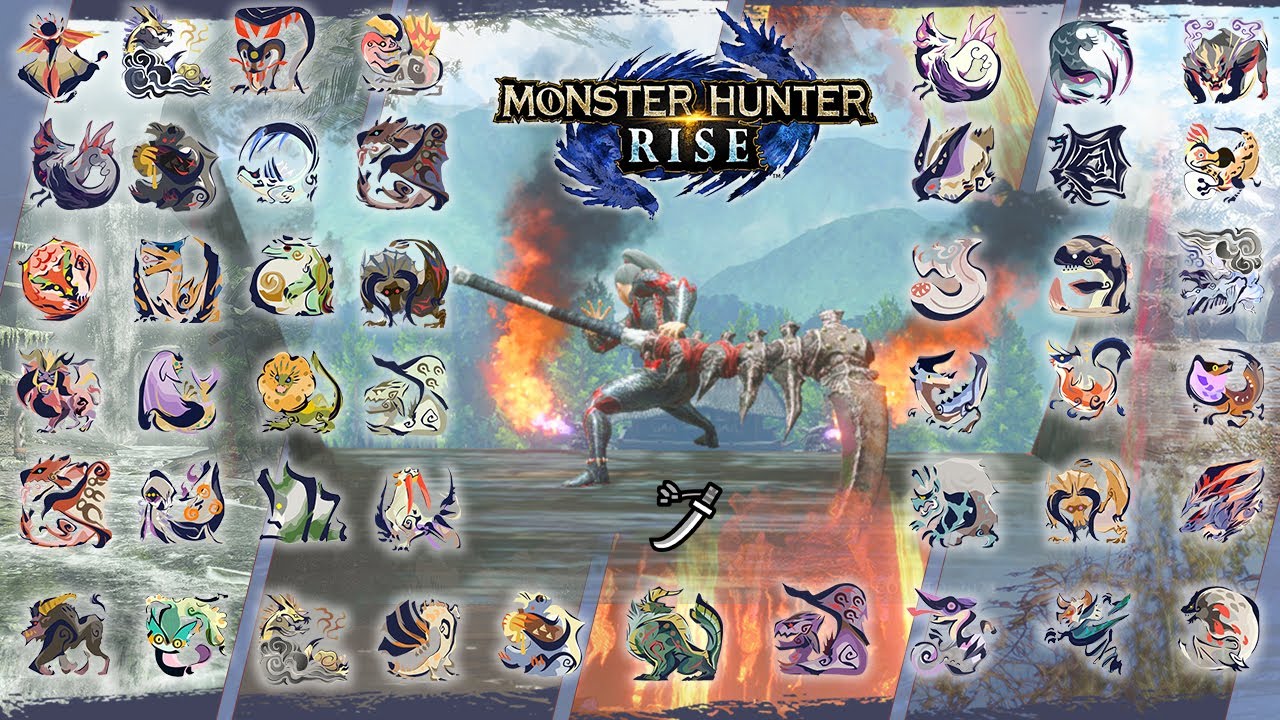 Finishing all Large Monster with Iai Spirit Slash in MH Rise. - YouTube