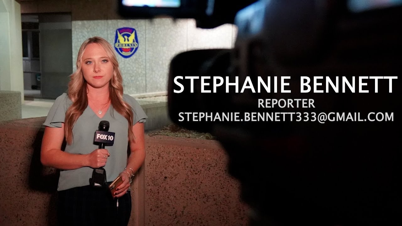 STEPHANIE BENNETT NEWS REPORTER REEL 2023 - YouTube