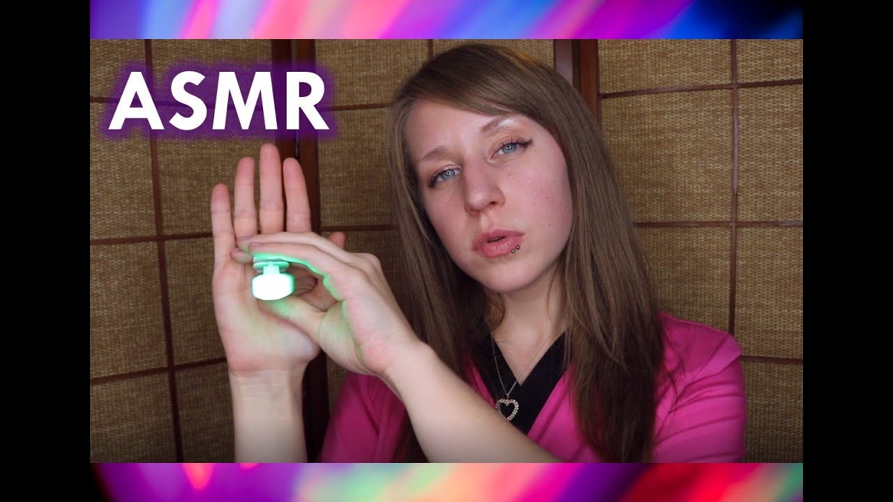 ASMR - Eye check with light triggers | Quake Clinic - YouTube