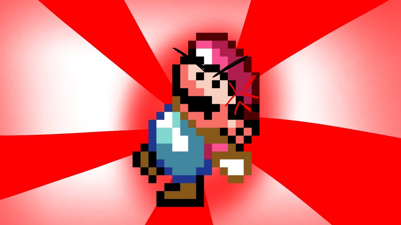 Playing some random diagonal Mario 2 - YouTube