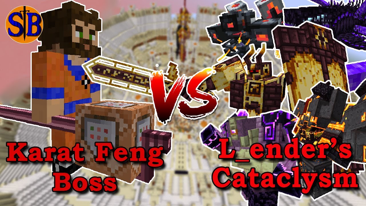Karat Feng (Fireplace Mod) VS Ignis and L_Ender's Cataclysm | Minecraft ...