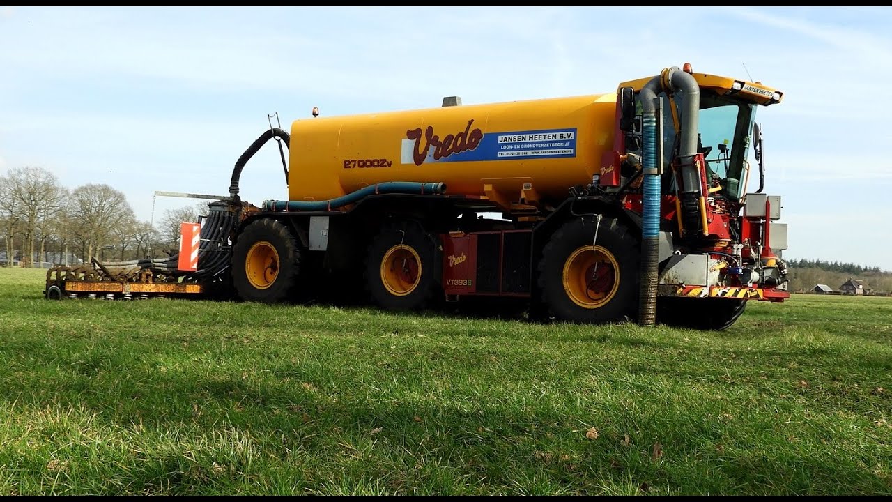 The beast! | Vredo VT 3936 + 27000zv in actie! | Jansen Heeten ...