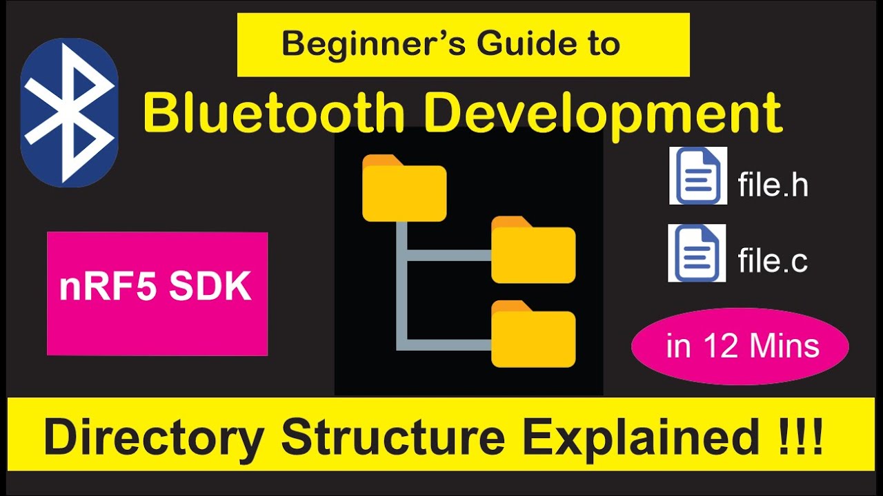 Nrf5 Sdk Tutorial For Beginners Pt 3 Sdk 160 Directory Structure Explained Youtube 9031