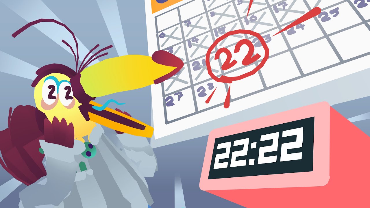 When you realize it's 22/2/2022 22:22 - YouTube