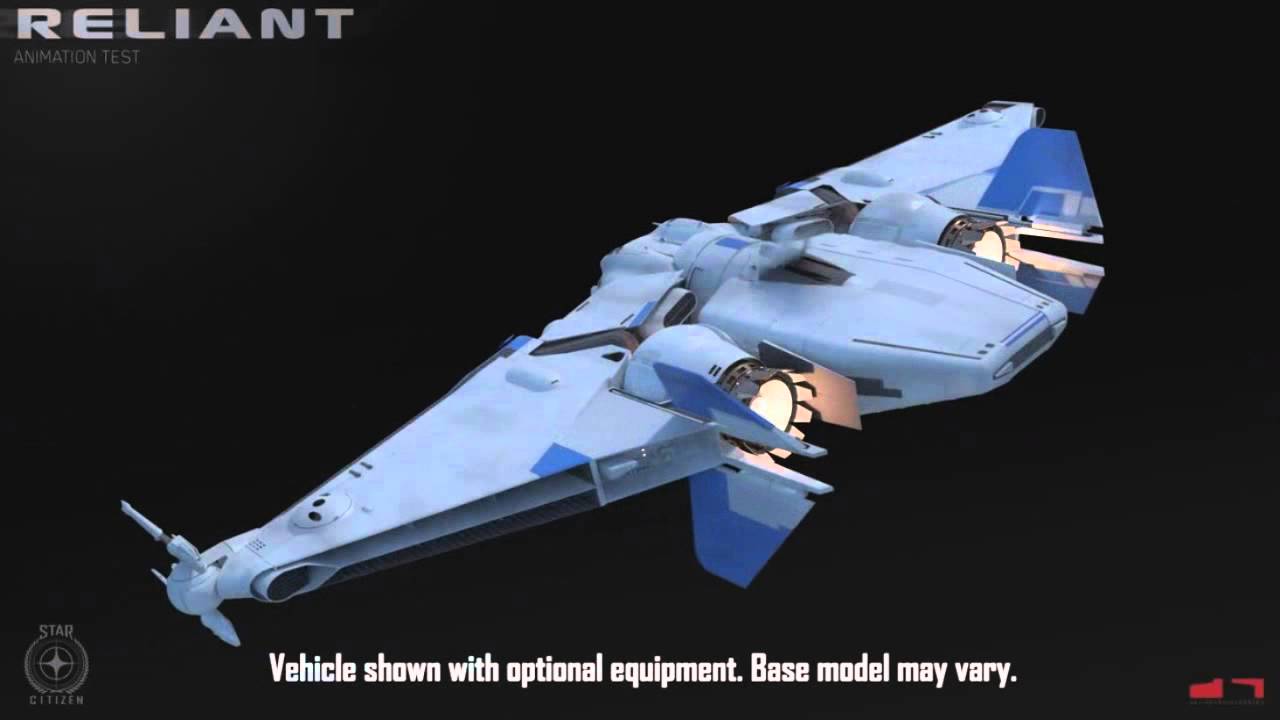 Star Citizen: MISC Reliant concept animation - YouTube
